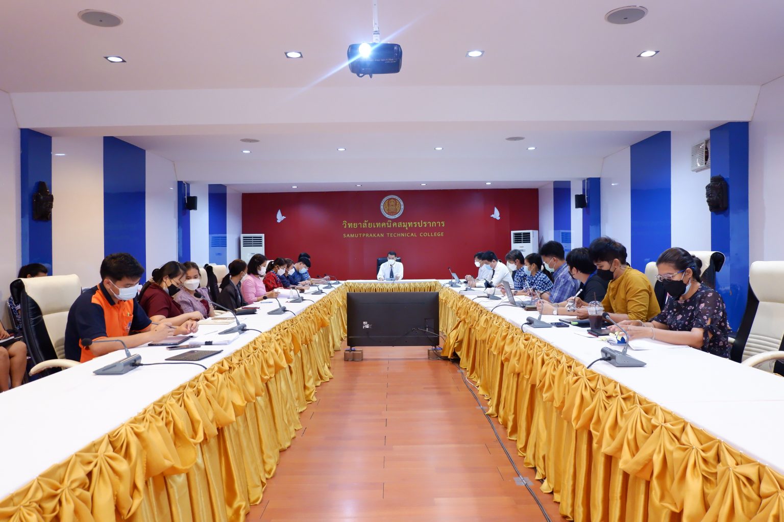 วิทยาลัยเทคนิคสมุทรปราการ จัดประชุมหน่วยงานในกำกับ AMTO – SPTC เพื่อ ...